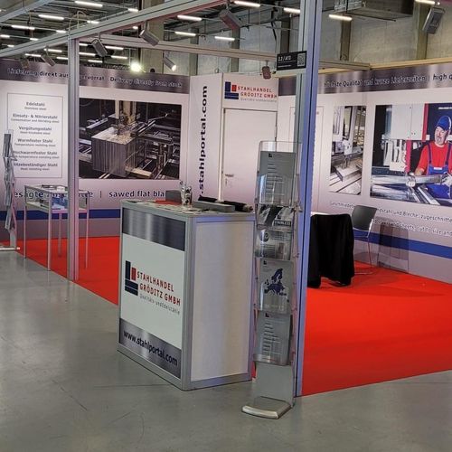 Stahlhandel Gröditz at the INNOTEQ Trade Fair in Bern!